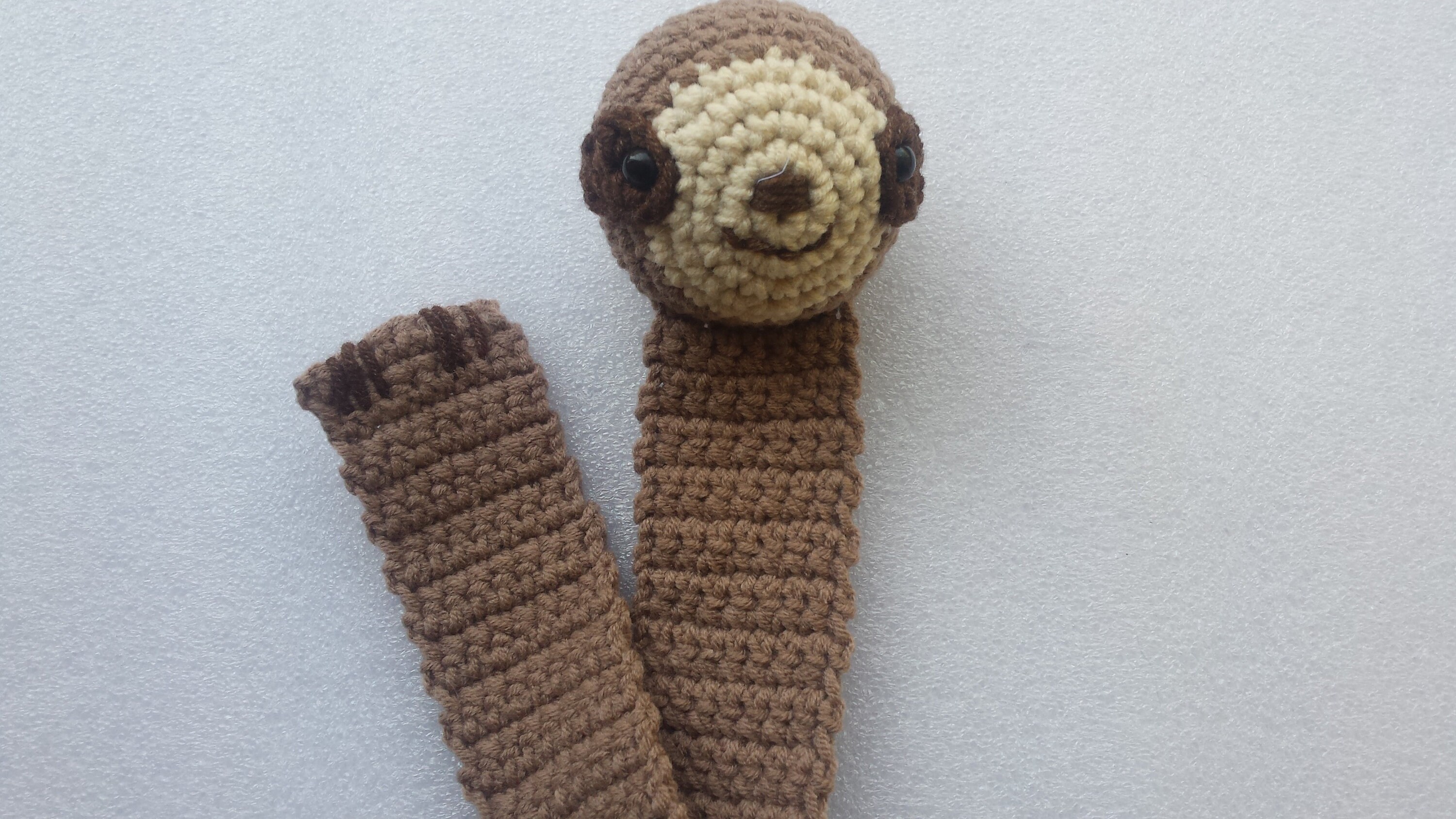 Crochet Bookmark Book Mark Sloth Funny Bookmark Teacher Gifts - Etsy