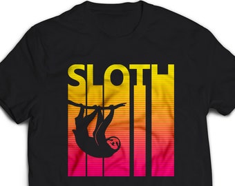 Sloth t shirt | Etsy