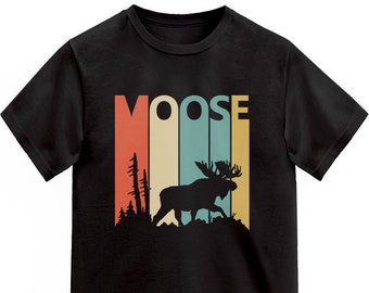 Moose T Shirt - Etsy