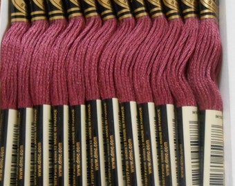 Burgundy Dmc Floss | Etsy