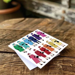 Greeting Card, Pop Art, the Queen, Queen Elizabeth, London Art, Rainbow ...