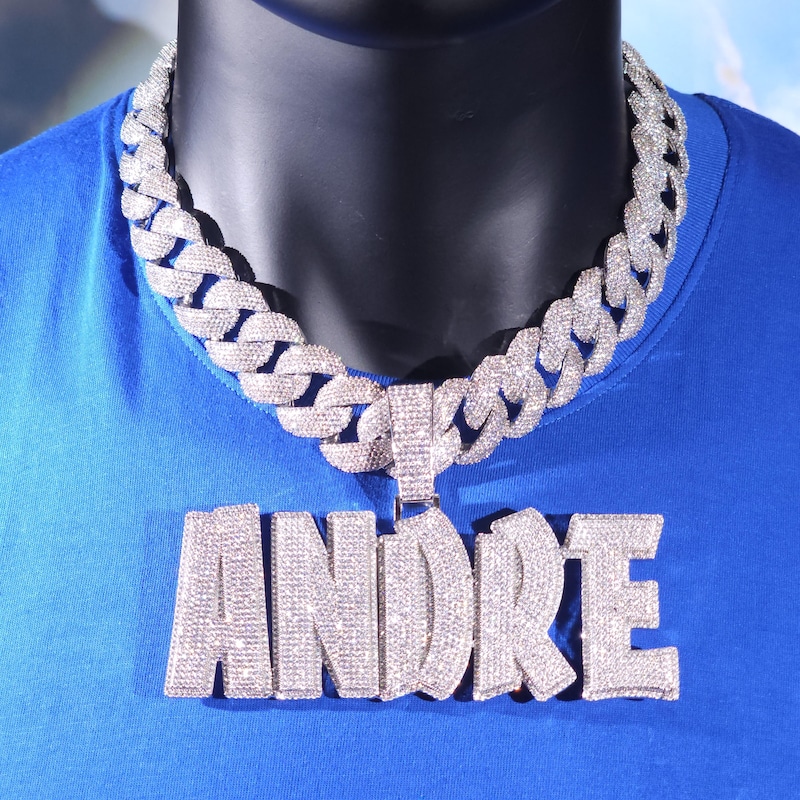 What Rapper Has a Diamond Chain With the Letters Ski on It - Etsy Canada