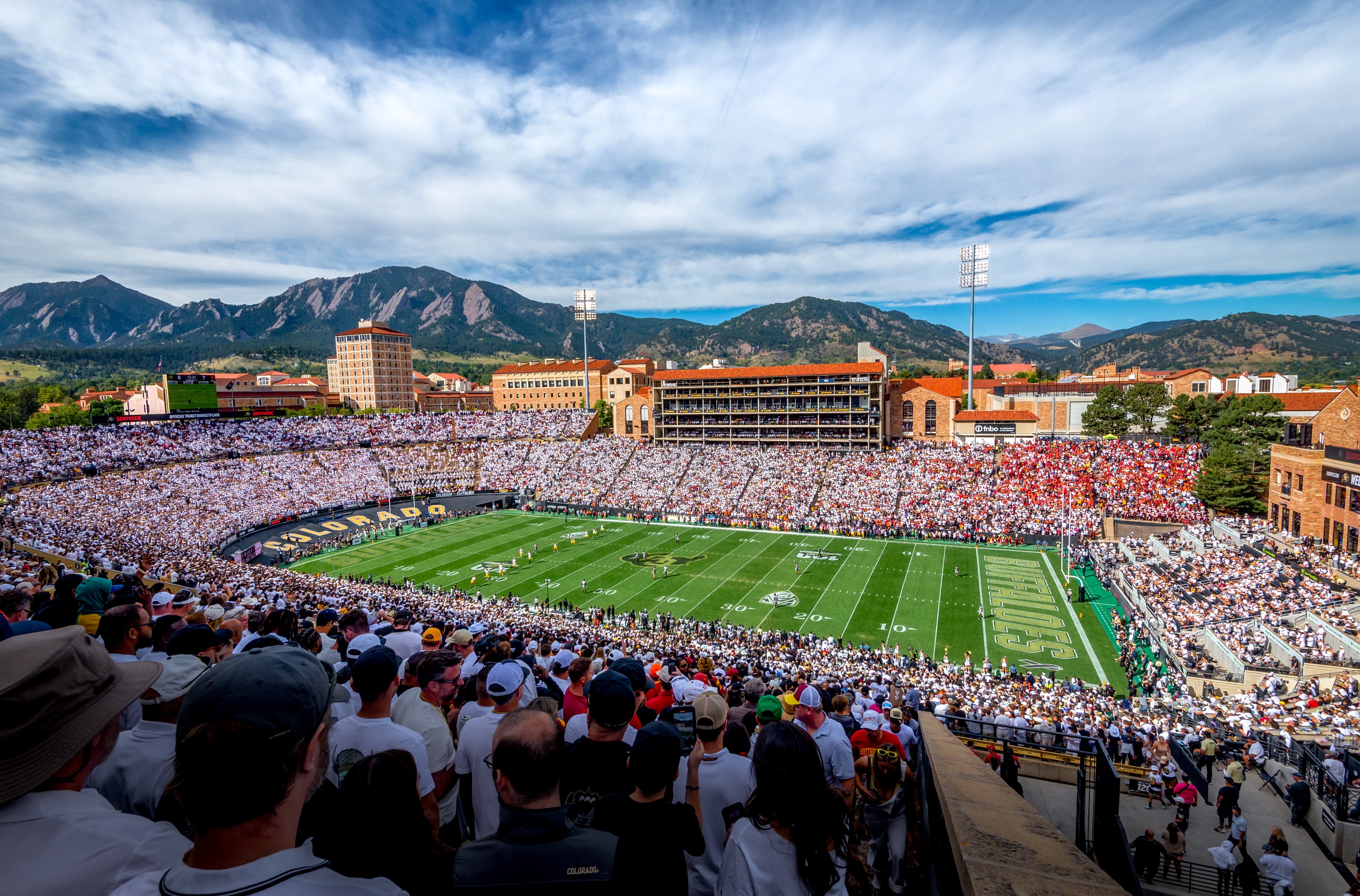 Folsom Field and Flatirons - Etsy