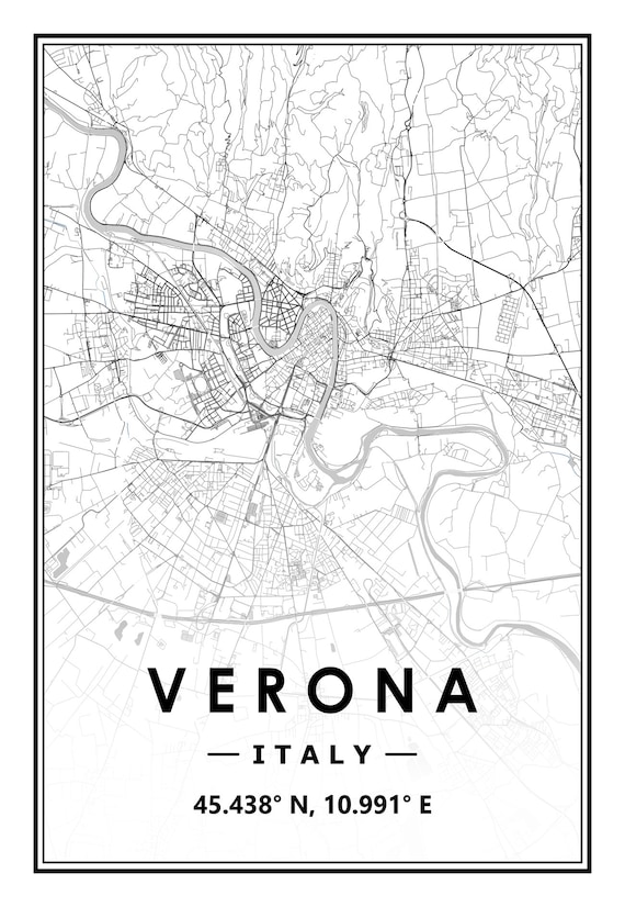 Italy Map Verona