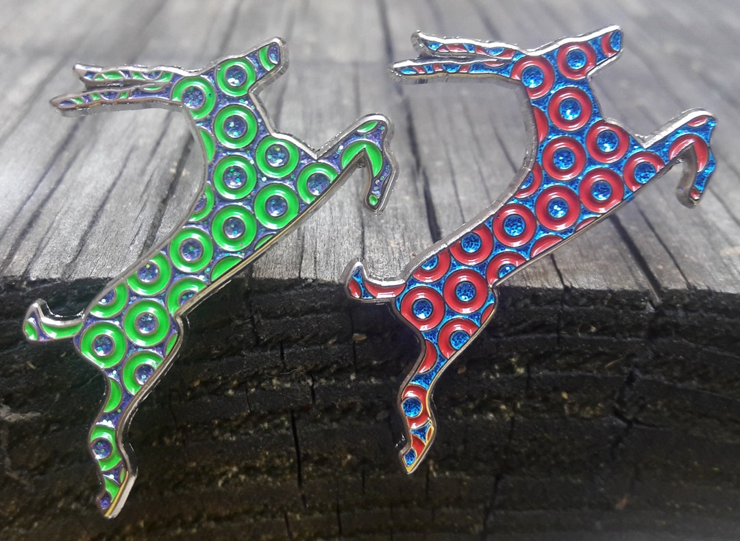 Antelope Pin Combo Antelope Phish Pin Run Like an Antelope Pin Mexilope ...