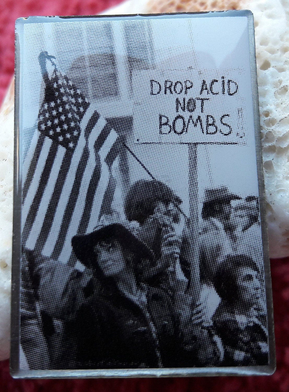 Drop Acid Not Bombs Pin Drop Acid Not Bombs Hat Pin FREE | Etsy