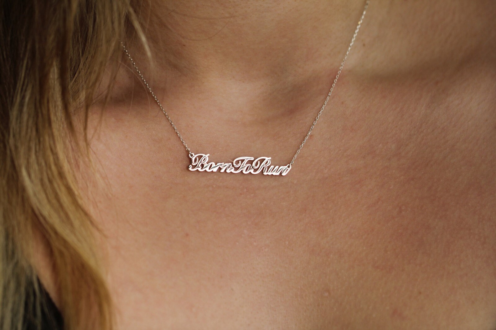 Borntorun , Bruce Springsteen, Necklace, Silver, 925 Handmade Jewelry ...
