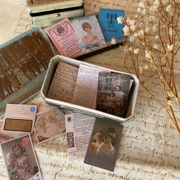 Ephemera Stickers - Etsy UK