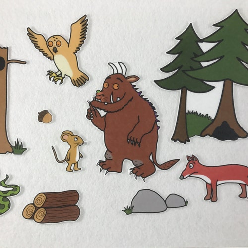 Gruffalo Cape With Purple Prickles Costume for Dressing Up | Etsy