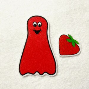 Chocolate Chip Ghost Felt Story - Halloween Flannel Story - Color ...