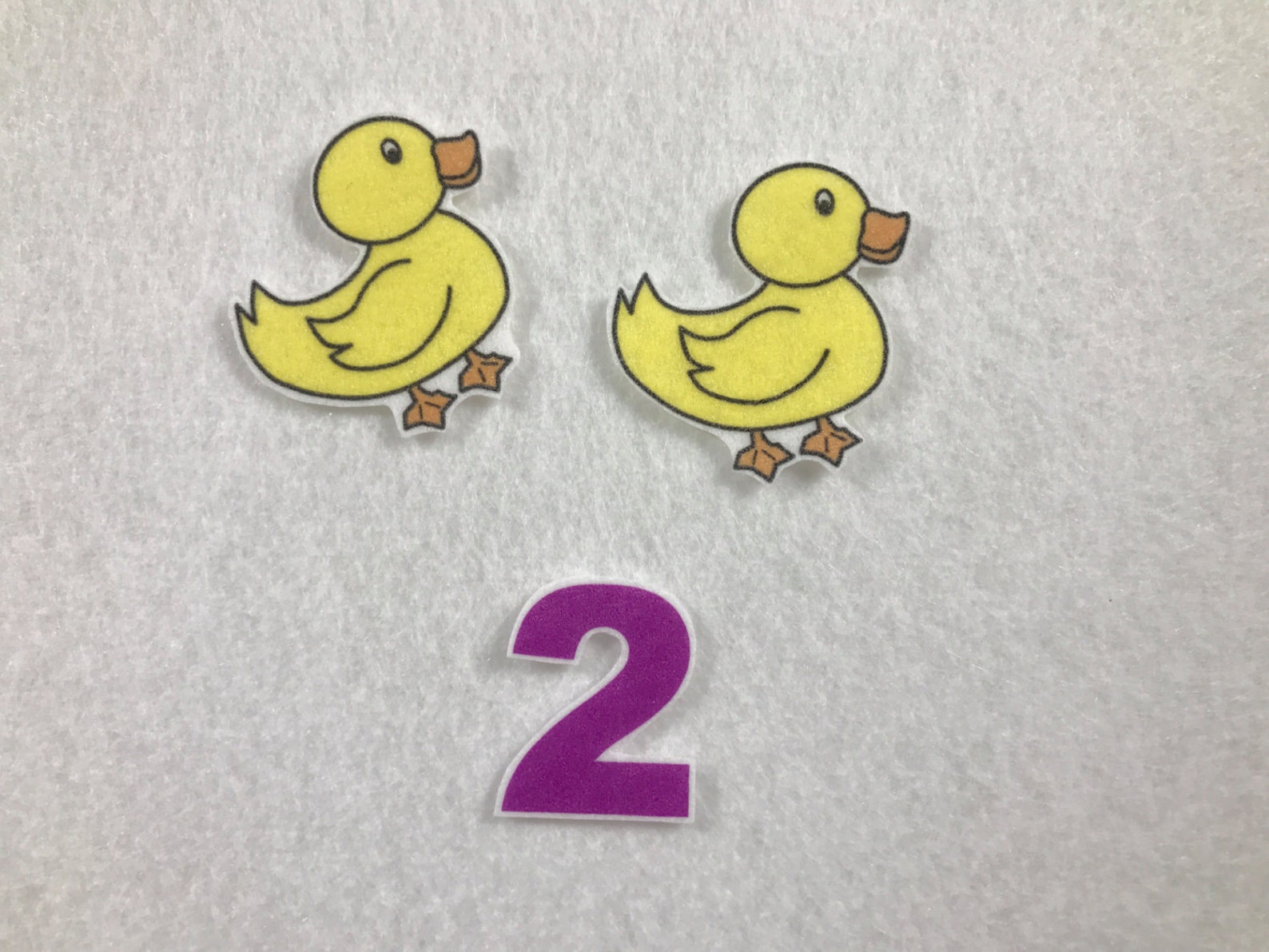 Five Little Ducks Felt Stories Speech Therapy Counting - Etsy
