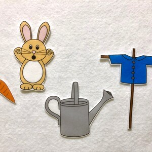 Rabbits Tale Peter Rabbit Felt Story - Flannel Board Story - Early ...