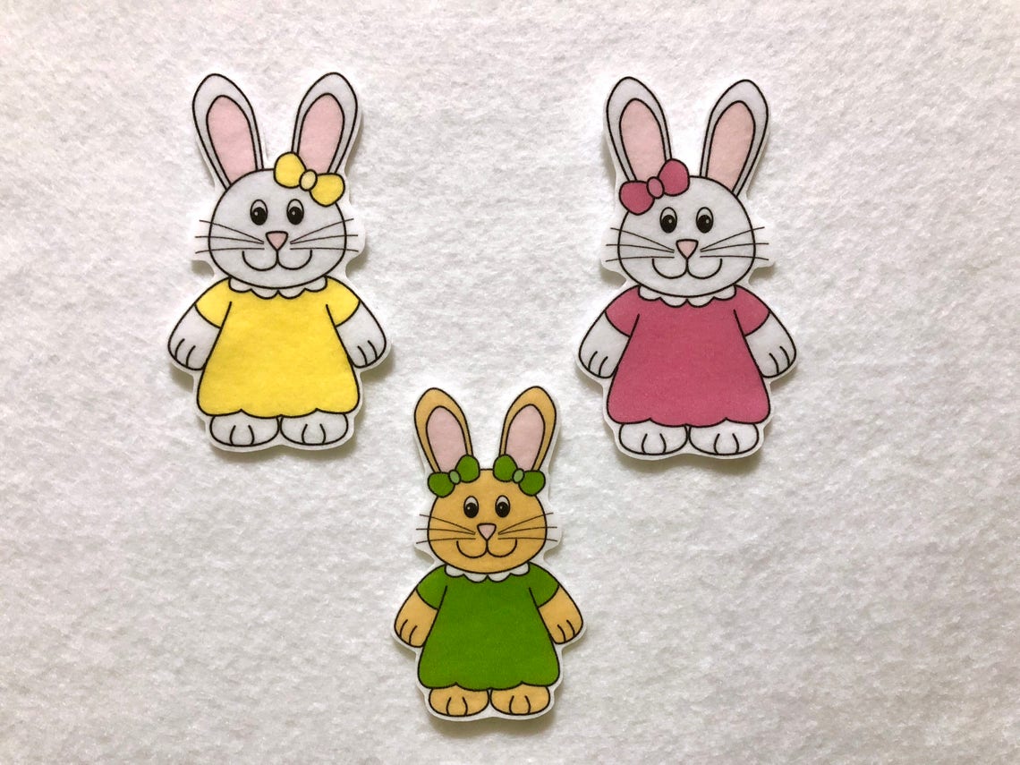 Rabbits Tale Peter Rabbit Felt Story Flannel Board Story - Etsy