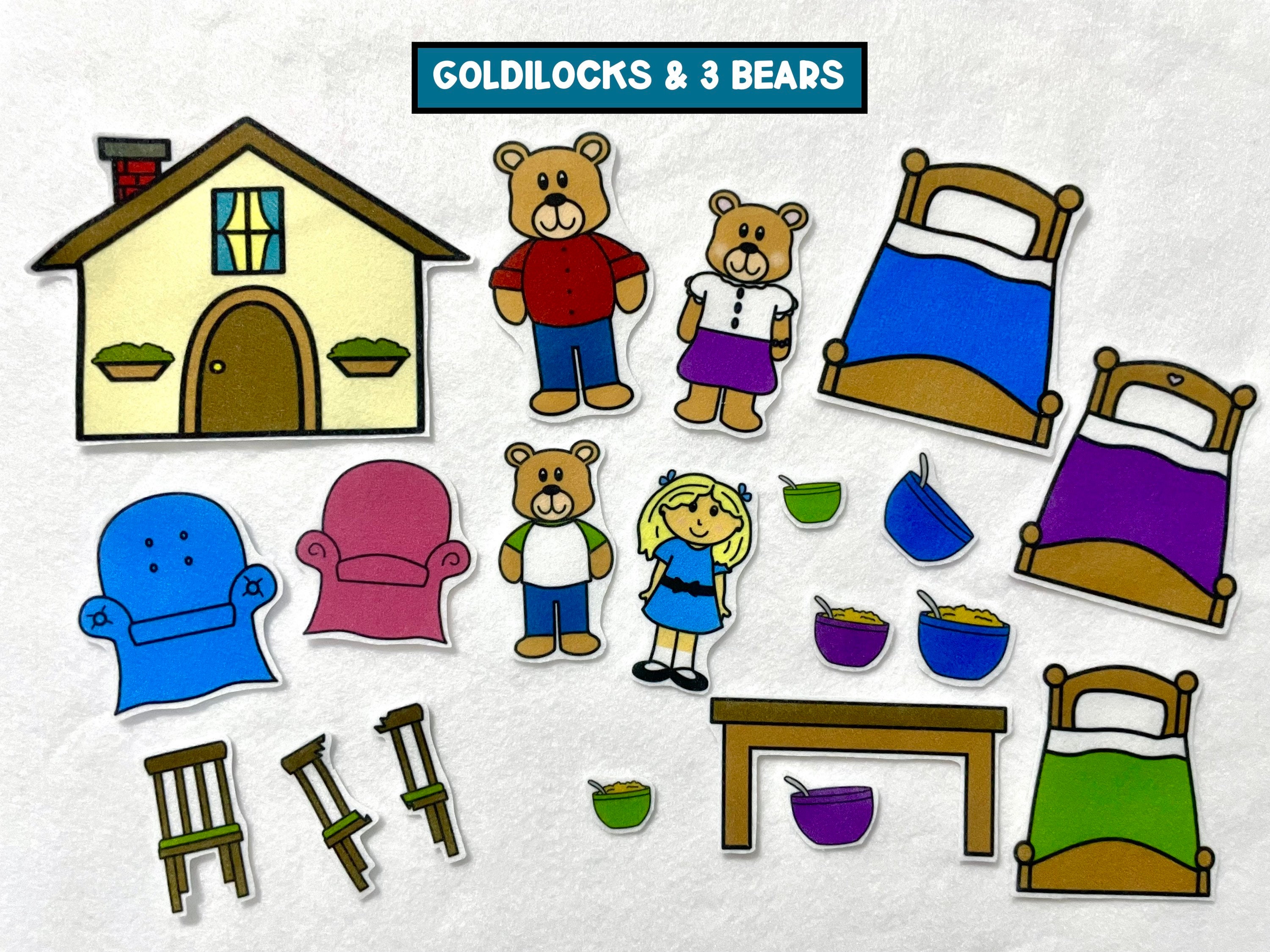 Goldilocks And The Three Bears Pictures Story