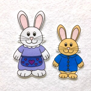 Rabbits Tale Peter Rabbit Felt Story - Flannel Board Story - Early ...