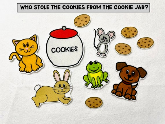 Who Stole The Cookies From The Cookie Jar Clipart
