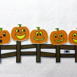 Five Little Pumpkins Felt Board Story: Halloween Flannel Activity - Etsy