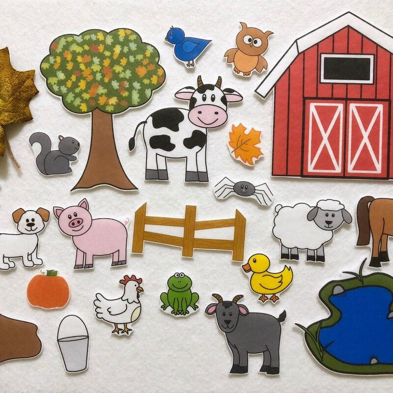 Farm Felt Board - Etsy