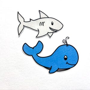 Slippery Fish Felt Board Story: Ocean Animals Preschool Activity - Etsy