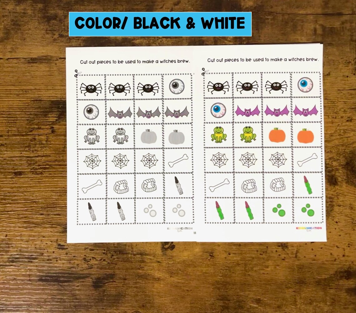 Witches Brew Writing Activity - Halloween - Kindergarten - TK - First ...