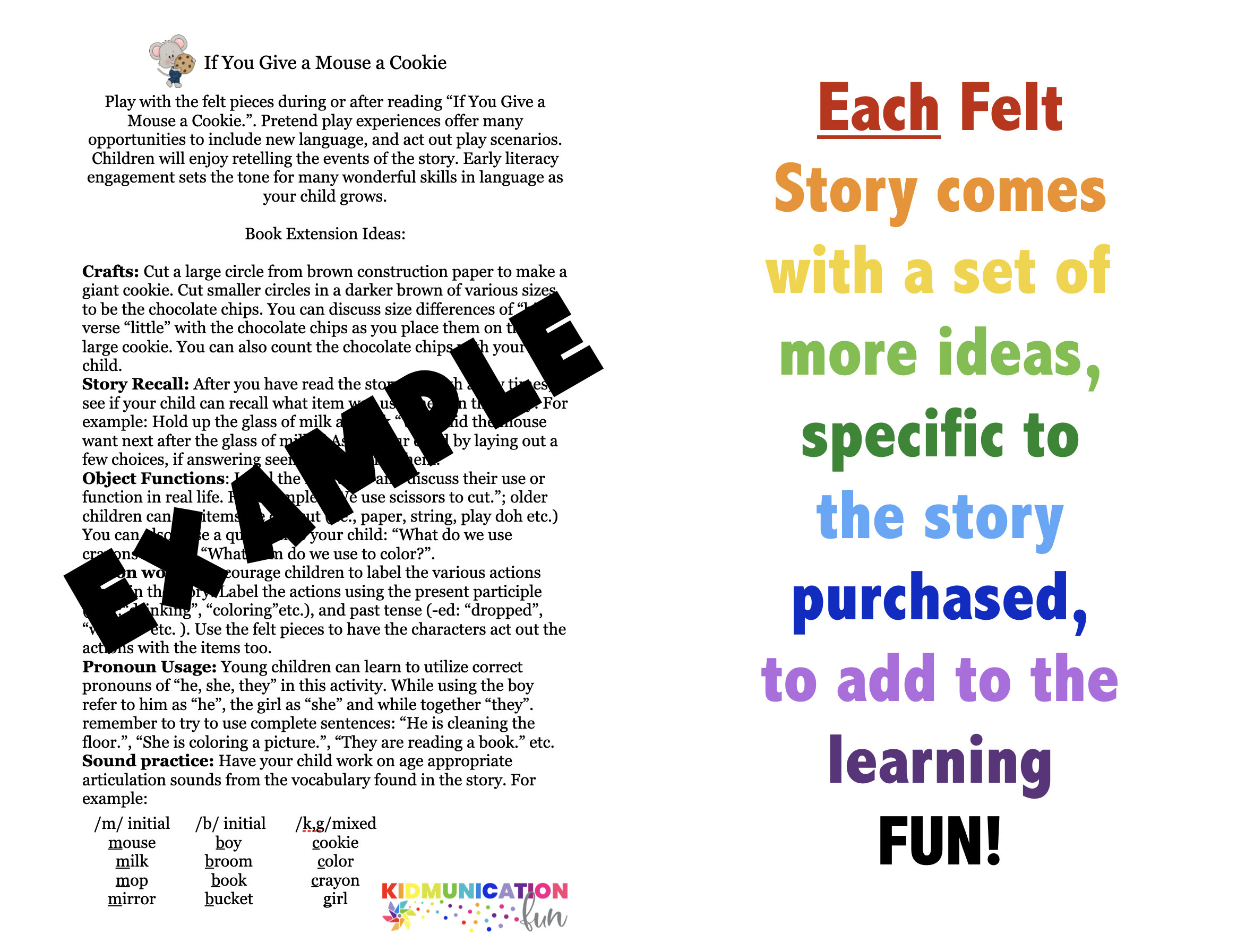 Goldilocks and the Three Bears Felt Story: Speech Therapy Flannel Board ...