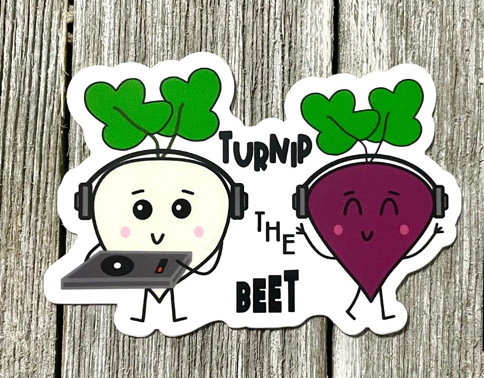 Turnip the Beet Sticker Vinyl Sticker Music Gift Laptop - Etsy