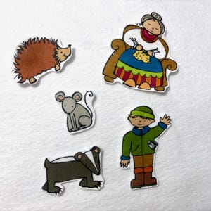 The Mitten - Felt Board Stories - Flannel Board - Speech Therapy ...