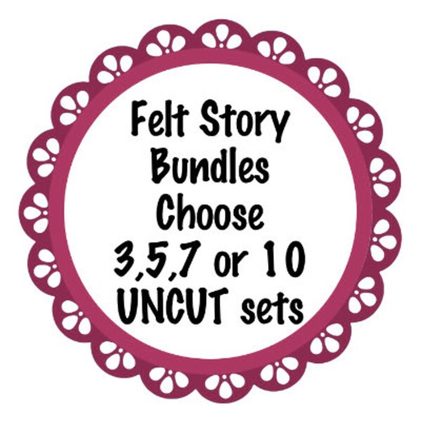 Felt Board Story Set - Etsy