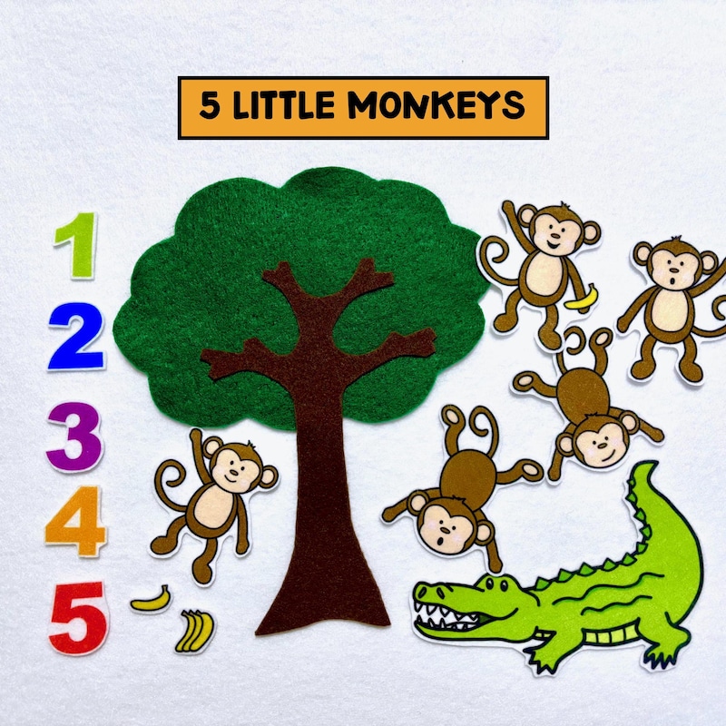 Monkey Flannel - Etsy