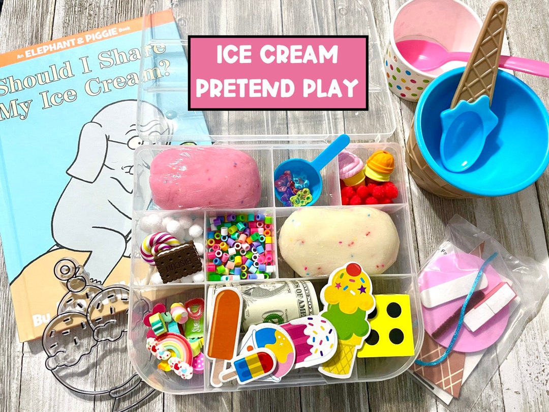 Ice Cream Shop Sensory Kit - Summer Sensory Bin - Ice Cream Birthday ...