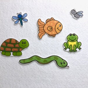Jump Frog! Felt Board Stories - Flannel Stories - Pond Life - Spring ...
