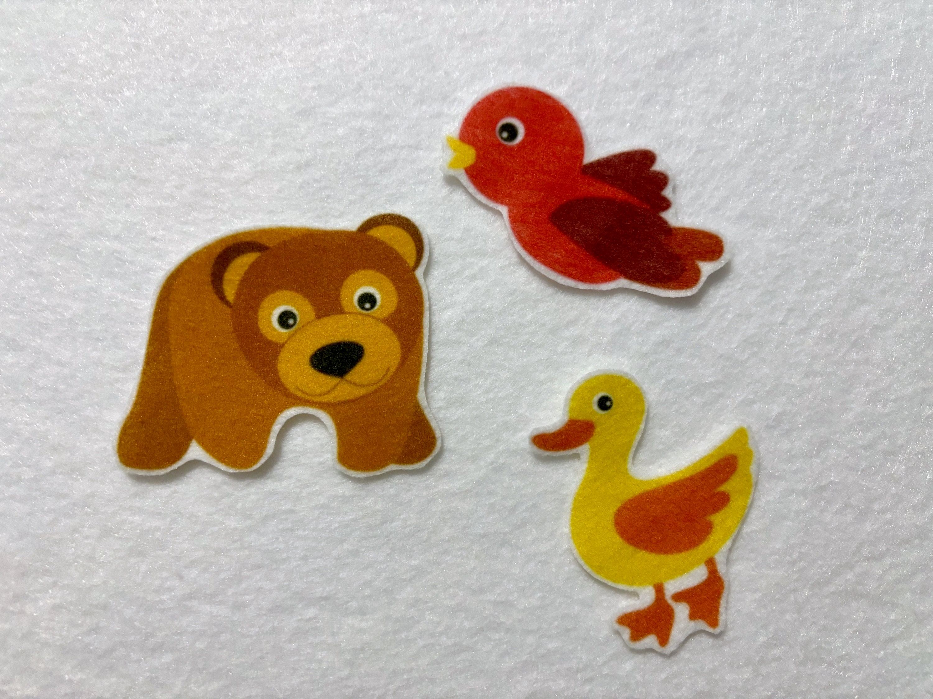 Brown Bear Felt Board Story: Animal Friends, Speech Therapy - Etsy
