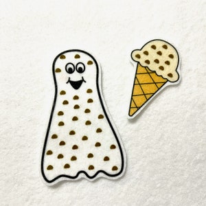 Chocolate Chip Ghost Felt Story - Halloween Flannel Story - Color ...