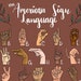 American Sign Language ASL Version 2 Digital Download | Etsy