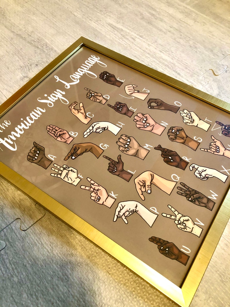 American Sign Language ASL Digital Download ONLY - Etsy UK