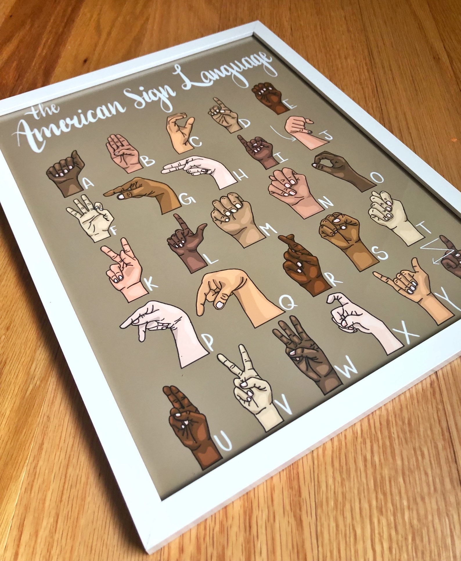 American Sign Language ASL Digital Download ONLY - Etsy