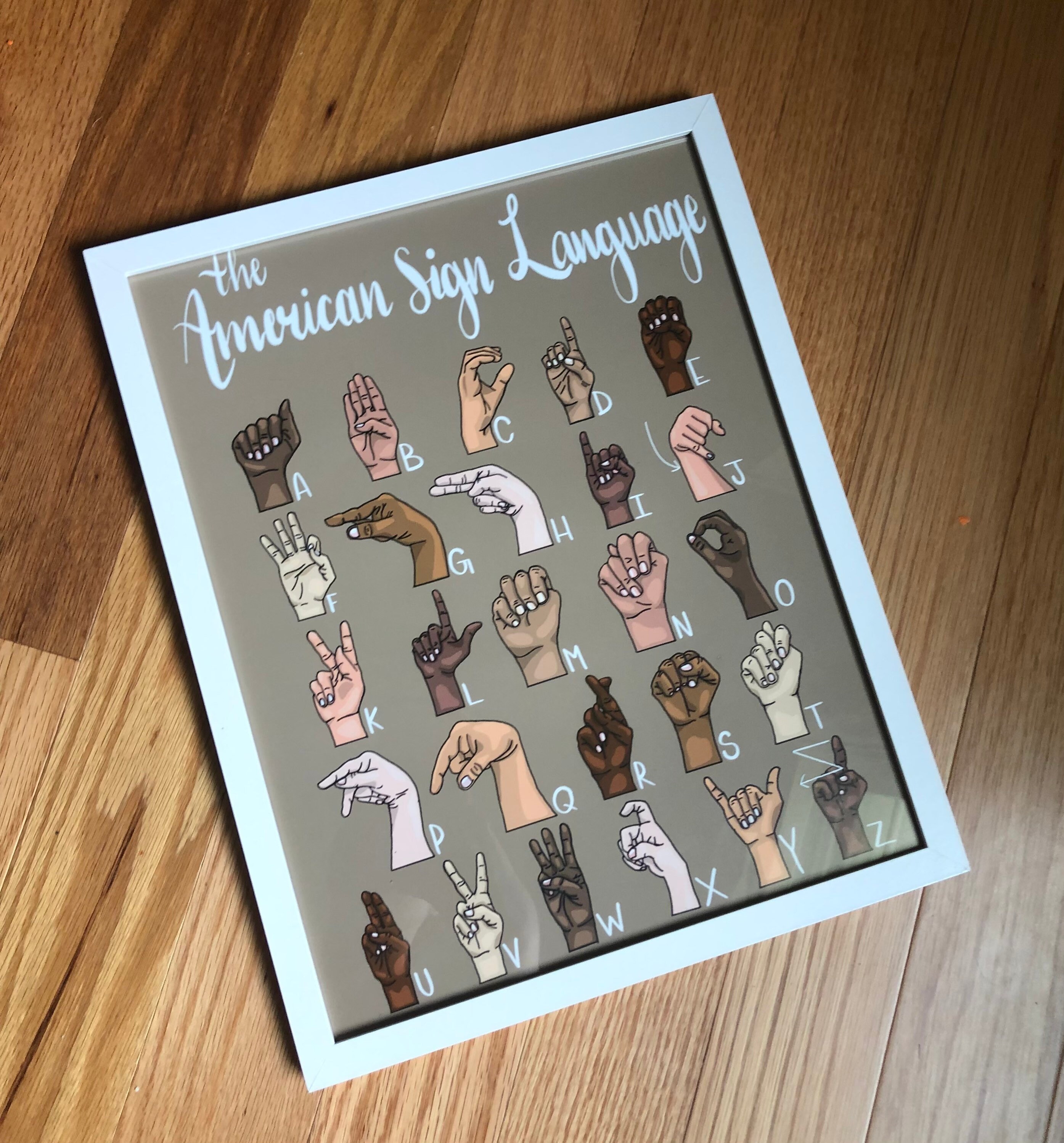 American Sign Language ASL Digital Download ONLY - Etsy UK