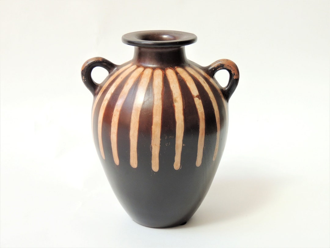 Peruvian Hand Crafted Studio Pottery Vase, Chulacana Signed Pottery ...