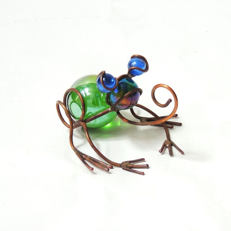 Frog Wire Sculpture - Etsy