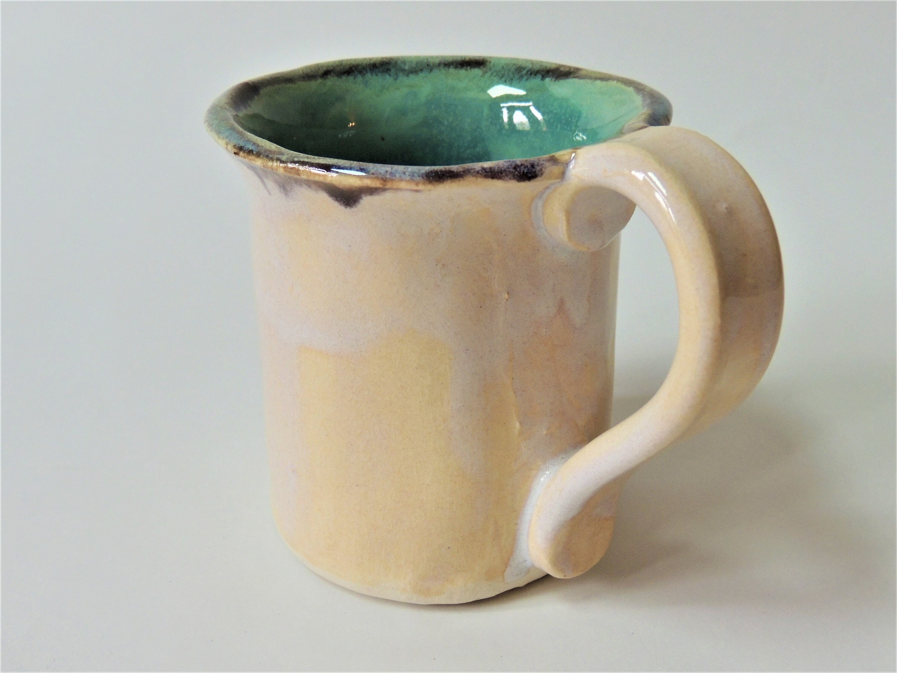 Vintage Studio Pottery Mug stoneware coffee cup 12 ounce | Etsy