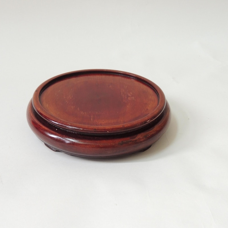 Vintage Asian Wood Base - Etsy