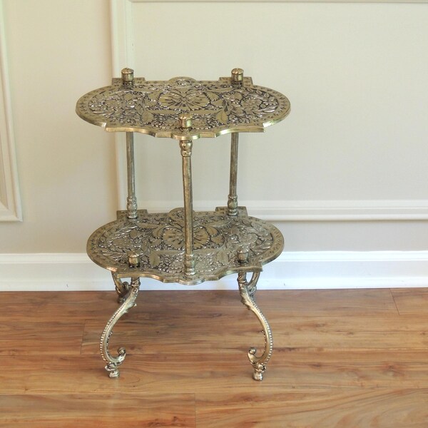 Brass Table Stand - Etsy