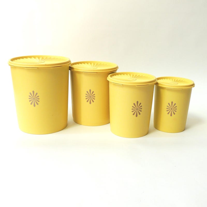 Tupperware Canister - Etsy
