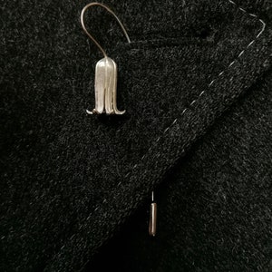 Bluebell Pin Hand Made From Sterling Silver - Etsy