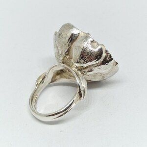 Flower Ring, Carnation Ring Hand Made From Sterling Silver - Etsy