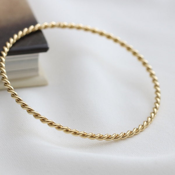 Thin Gold Bracelet - Etsy