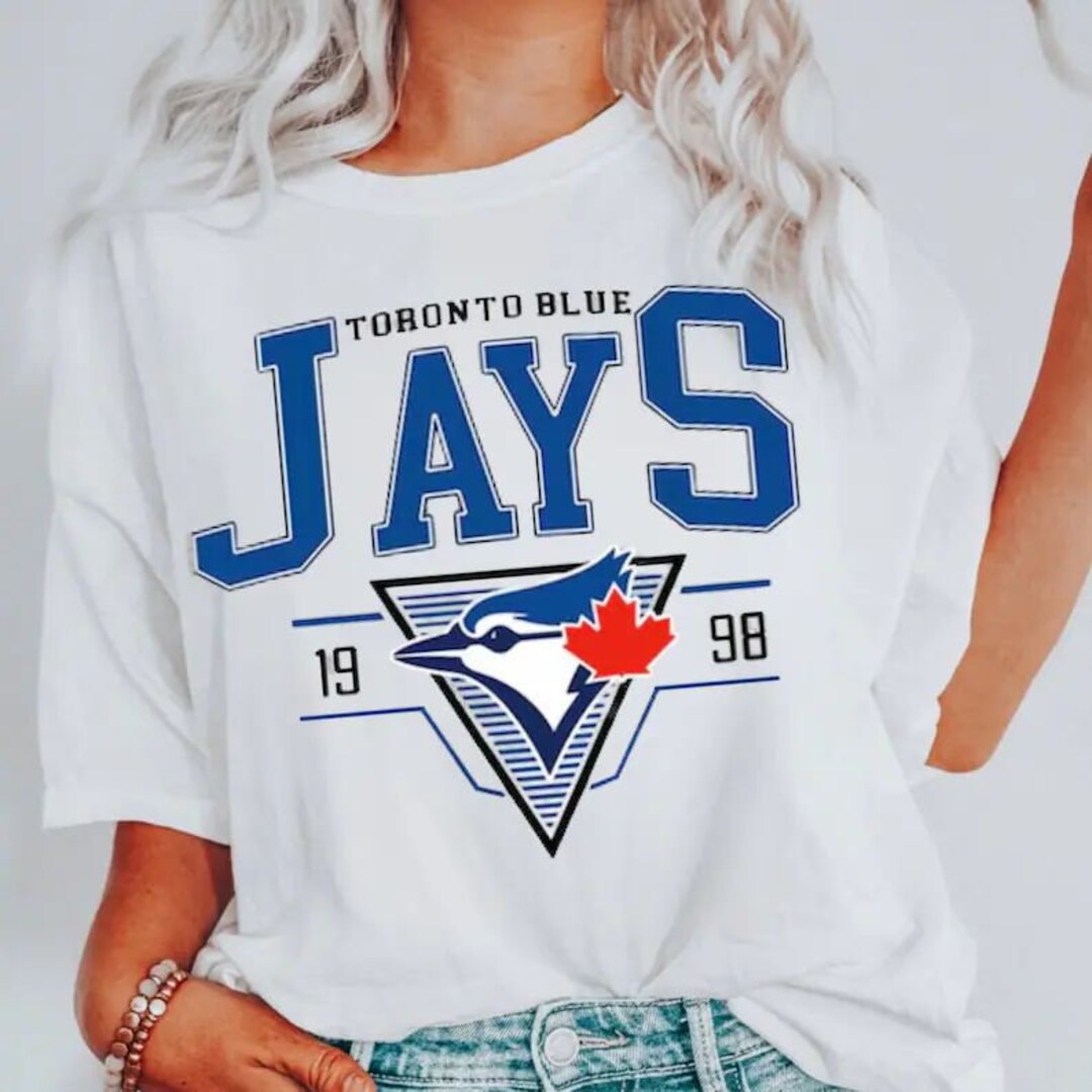 Vintage Mlb 90s Bootleg Toronto Shirt, Toronto Blue Baseball Hoodie ...