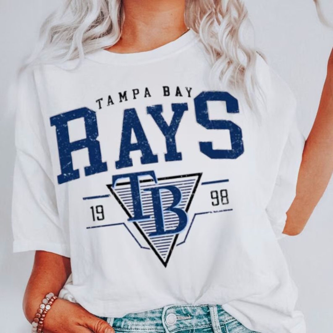 Vintage Mlb 90s Bootleg Tampa Bay Shirt, Tampa Bay Baseball Hoodie ...