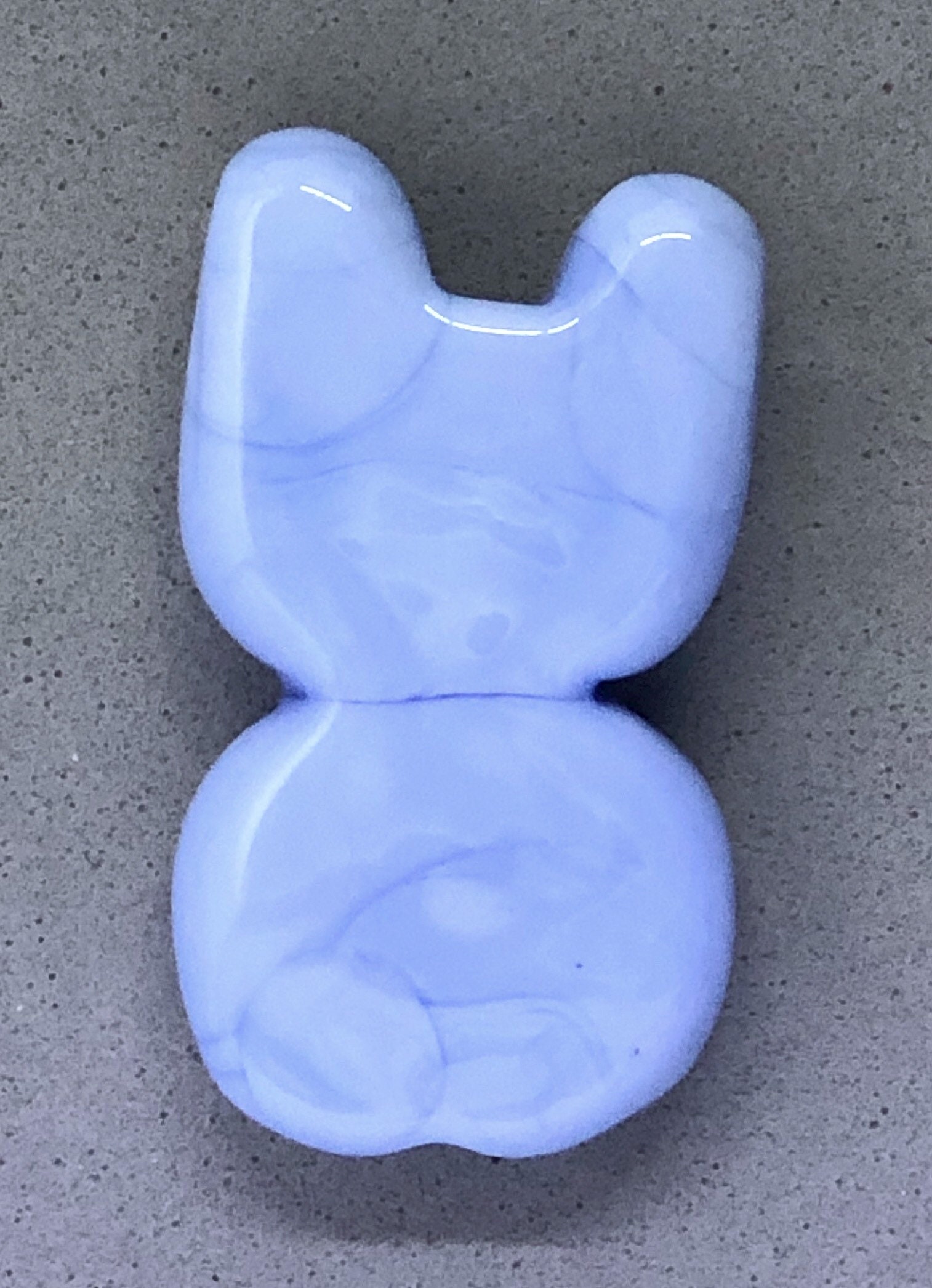 Lampwork-bonny Blue Peep - Etsy