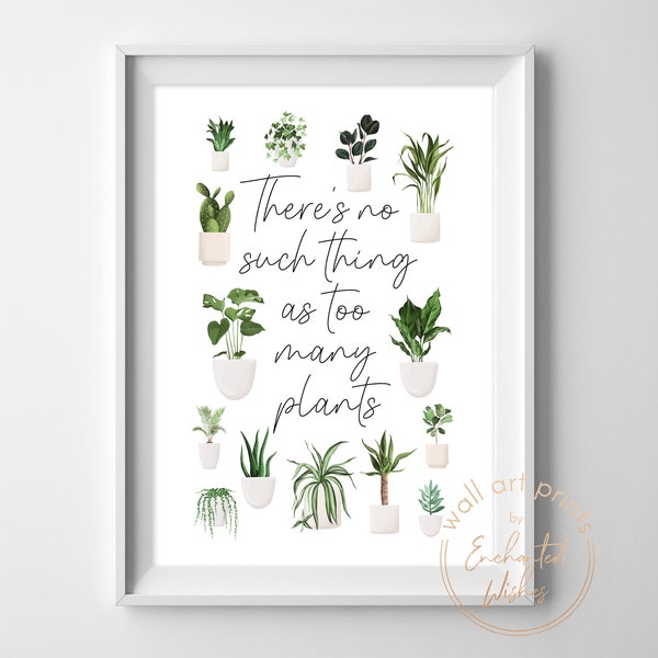 Plant Poster - Etsy